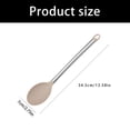 Leak-Proof Silicone Serving Spoon, Fully Enclosed Design for Drip-Free ...