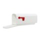 Solar Group Inc PL10W Plastic Rural White Mailbox - Walmart.com