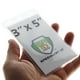 10 Pack - Large 3x5 Inch Large Clear Vertical Badge and Credential ...