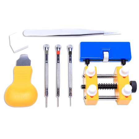 FanShow 7 Piece Watch Repair Kit, Professional Watch Battery ...