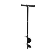 6" Fence Manual Hand Post Hole Auger, Hand Drill Post Hole Digger ...