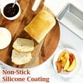 USA Pan, Bakeware Seamless Nonstick Loaf Pan, 1 lb, Aluminized Steel ...