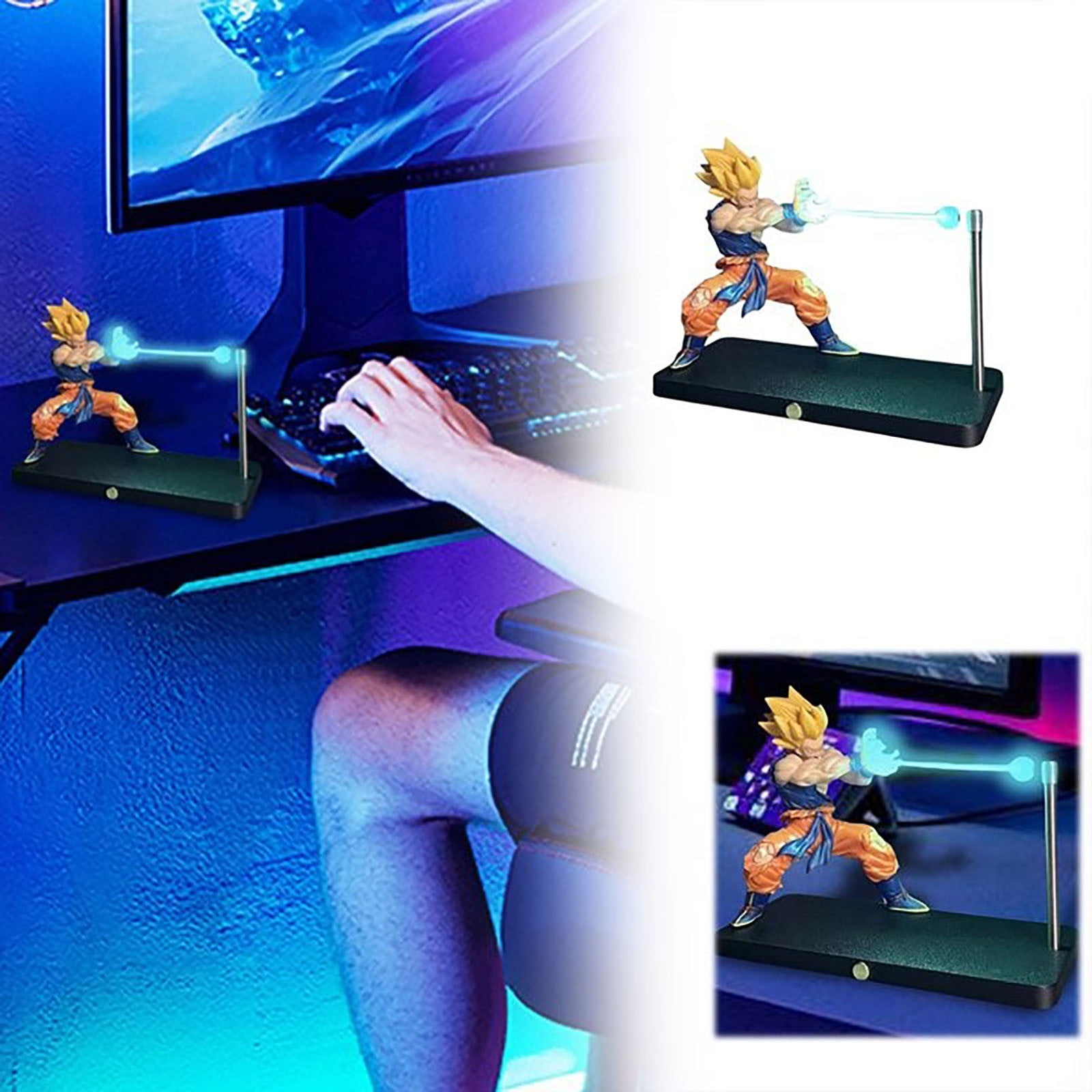 Click here for Liyamei Z Goku Night Light Desktop Ornament Anime... prices