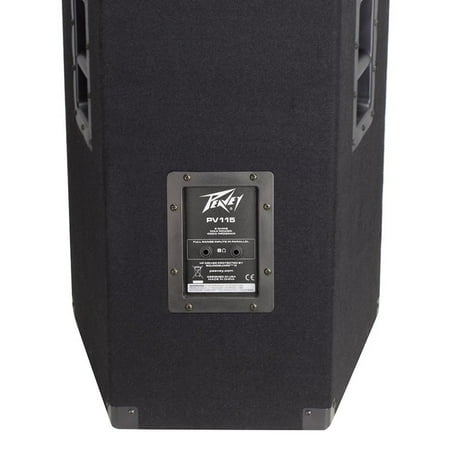 Peavey 2-Way 15" 800W Passive Carpeted Pro PA DJ Sound Speaker System ...