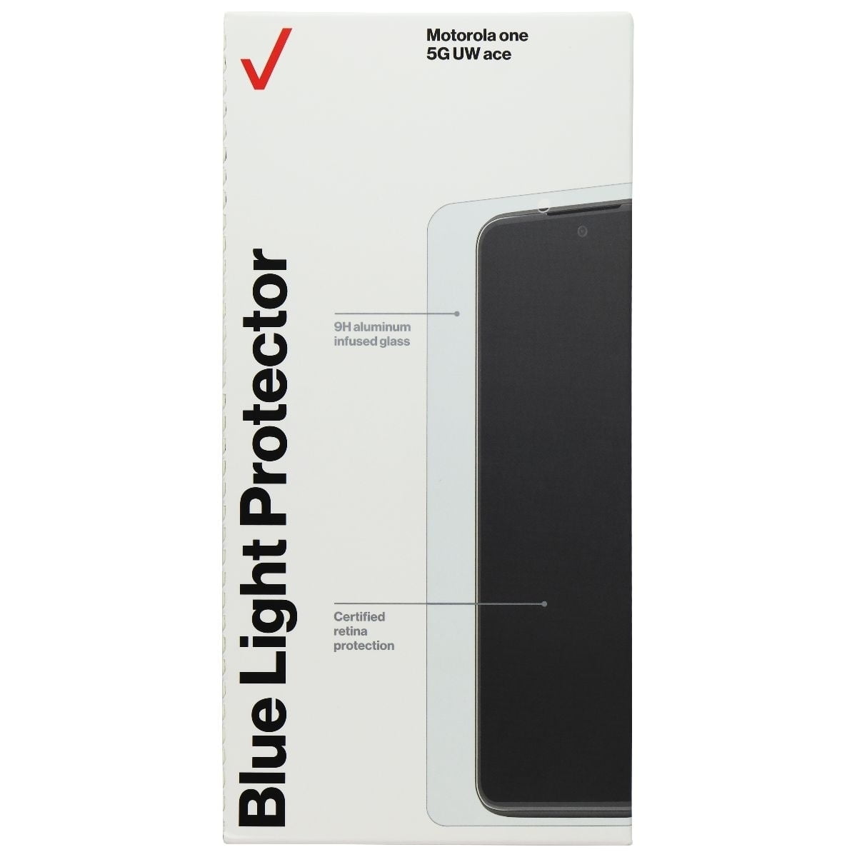 Verizon Blue Light Screen Protector for Motorola One 5G UW Ace - Clear ...