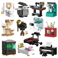 FUNWHOLE Western General Store Lighting Building-Bricks Set - 1895 Pcs ...