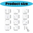 13 Pcs Quilting Ruler Sewing Ruler Quilting Stencil Frees Motion ...
