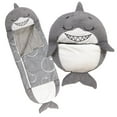 Happy Nappers: Pillow & Sleepy Sack: Medium - Grey Shark - 54 x 20", 2 ...