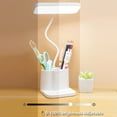 3 Color Modes Small Study Desk Lamp LED Desk Light with Flexible ...
