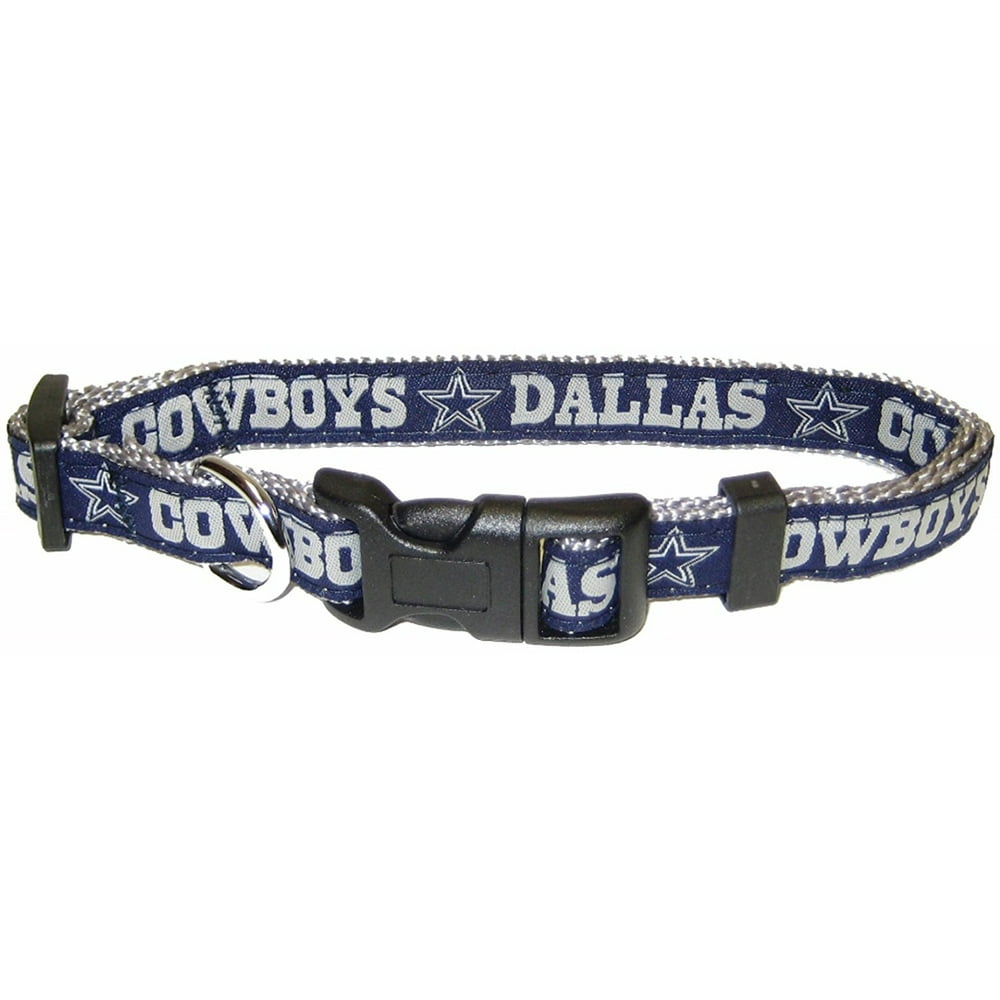 Pets First NFL Dallas Cowboys Dog Collar - Heavy-Duty, Durable ...