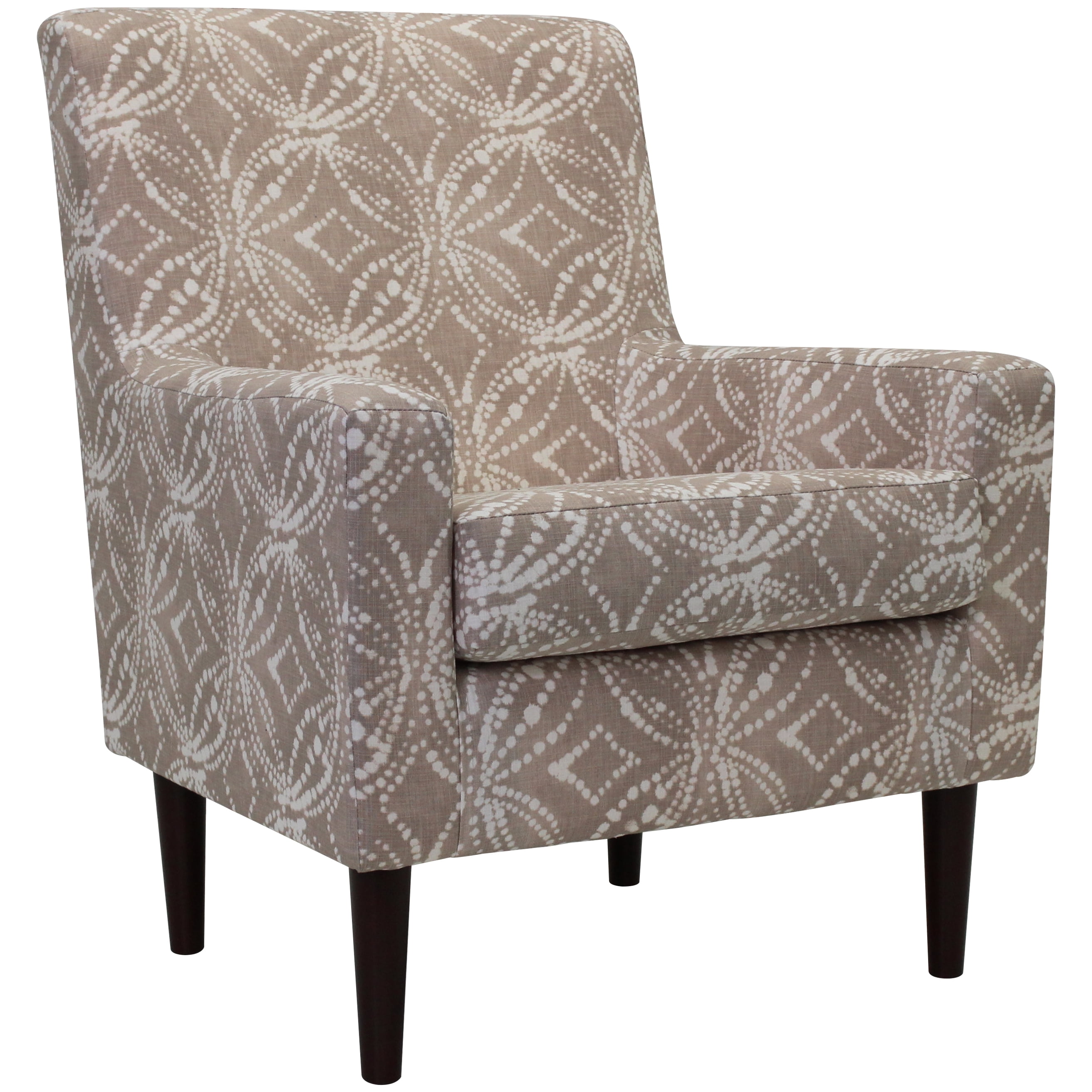 Mainstays Kinley Lounge Arm Chair, Tan Polyester Fabric - Walmart.com