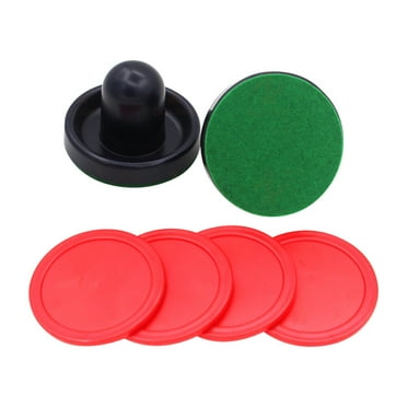 Redline Replacement Table Air Hockey Striker Puck Set Includes Two Red ...