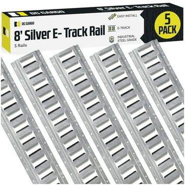 DC Cargo Etrack Rails 6' Horizontal Black Powder Coated E Track Rail 4 ...
