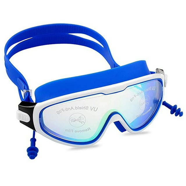 LELINTA Professional Swim Goggles with Ear Plugs, No Leaking Adjustable ...