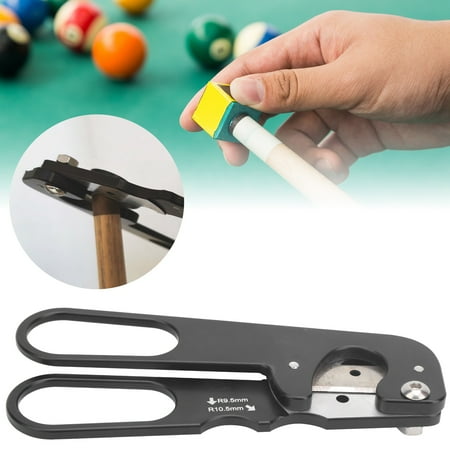 Ccdes Cue Tip Cutter,Pool Cue Tip Shaper Cutter Stainless Steel Removal ...