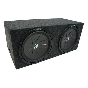 2016 - UP Ford Mustang Coupe Kicker Comp C10 Dual 10" Custom Sub Box Final 2 Ohm - Walmart.com