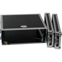 ProX X-8UE 8U Deluxe Effects Rack Case 14 In Deep Rail to Rail ...