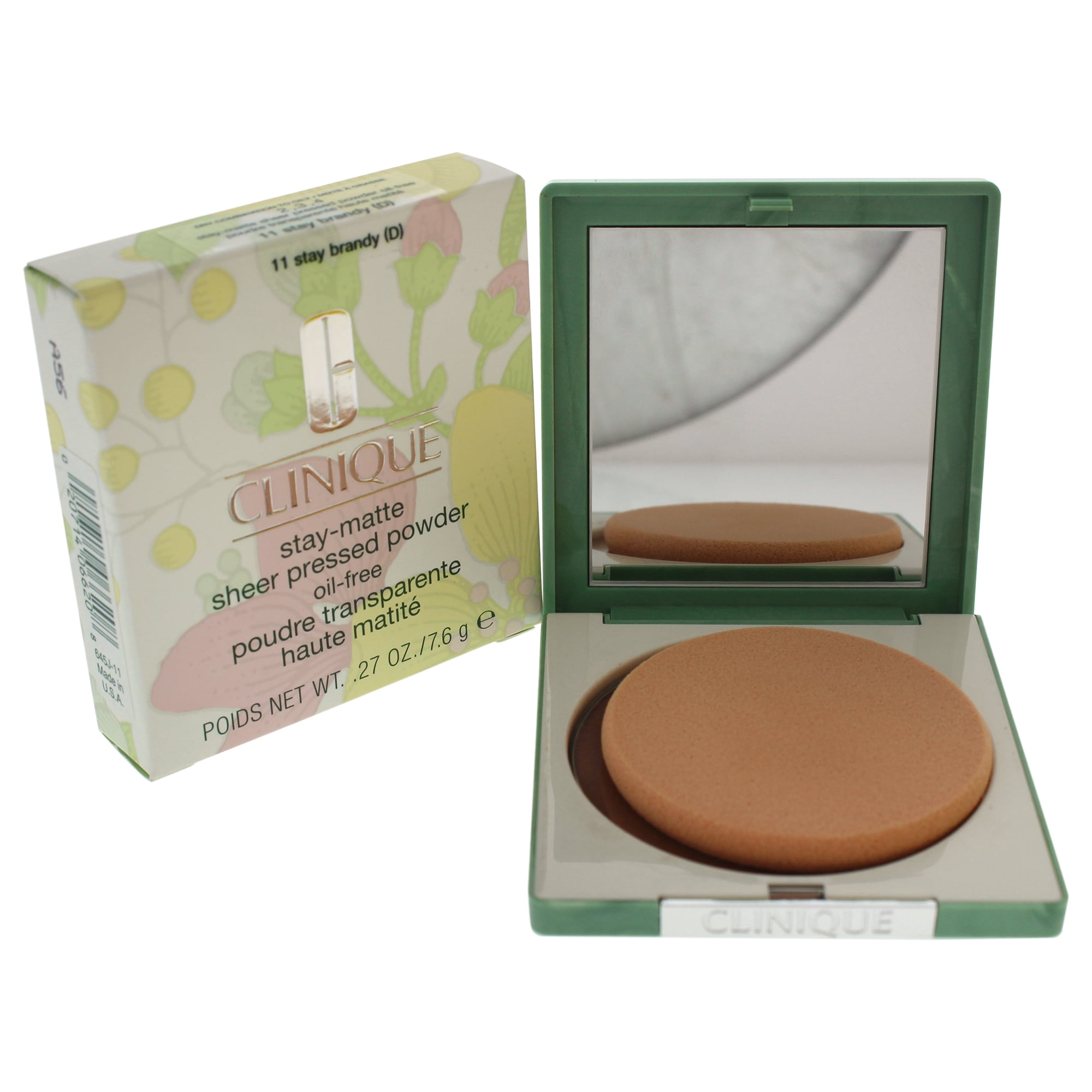 Stay-Matte Sheer Pressed Powder - # 11 Stay Brandy (D) by Clinique for ...