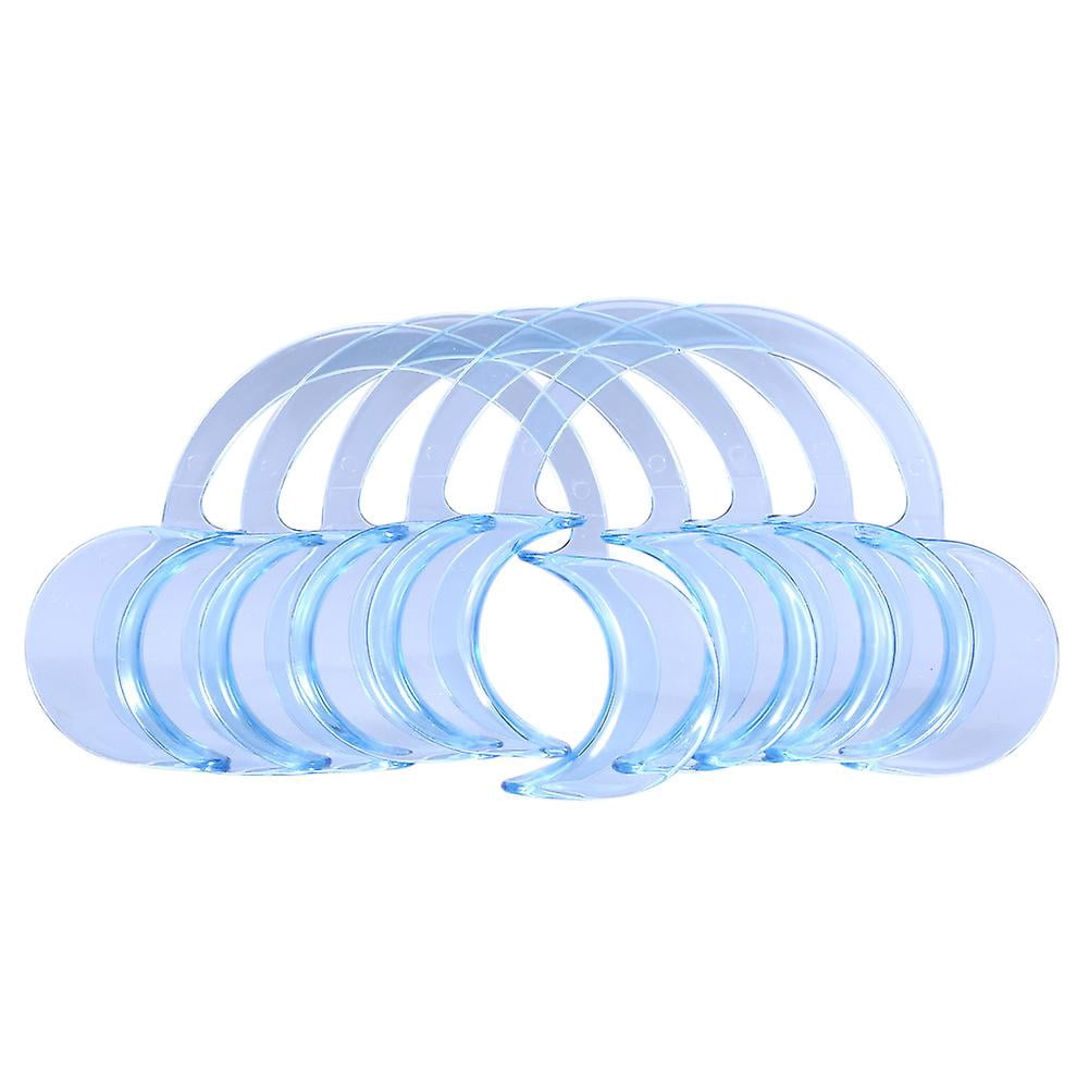10pcs Teeth Whitening Mouth Opener Cheek Dental Clear C Type Retractor ...