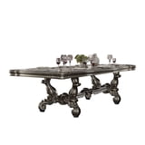 ACME Versailles Dining Table, Antique Platinum - Walmart.com