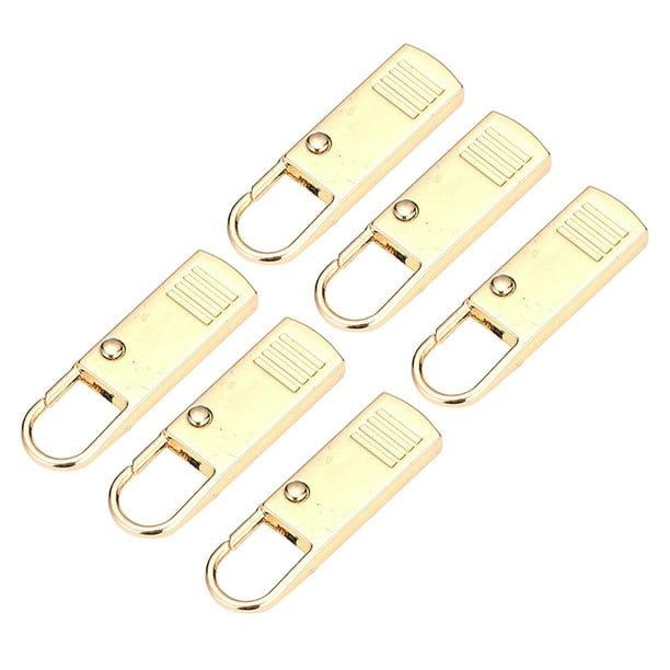 Pack of 6 Metal Detachable Zip Fixer Zipper Tags Repair Pull Tab for ...