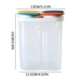 Airtight Cereal & Grain Dispenser with Divided Compartments – Space ...