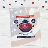 Current American Flag Patriotic Letter Papers - 8-1/2" x 11", Set of 25 ...