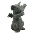 Ebros Whimsical Hip Hop Dabbing Garden Dragon Statue 9.25" Tall Look at ...