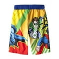 Justice League Batman Superman Swim Trunks (Toddler Boys) - Walmart.com