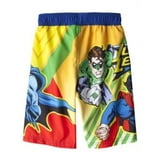 Justice League Batman Superman Swim Trunks (Toddler Boys) - Walmart.com