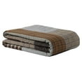 Rustic Quilt Rory Patchwork Brown Creme Country Bedroom Decor TCC ...