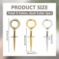 6Pcs 3 Colors Alloy Shoe Charms for Shoe Decorations Mixed Color 85mm ...