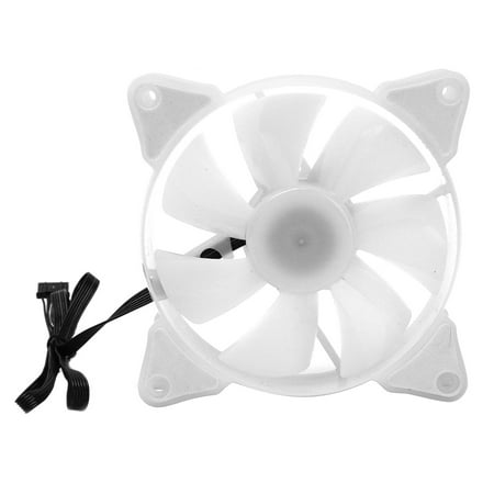 Computer Case Ventilator, CPU Cooling Fan RGB Multi-Color Large Air ...