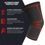 UFlex Athletics Knee Compression Sleeve Support for Joint Pain Relief ...