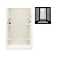 Sterling 72102100-0 Ensemble Vikrell Shower Back Panel, 36-in W x 72.5 ...