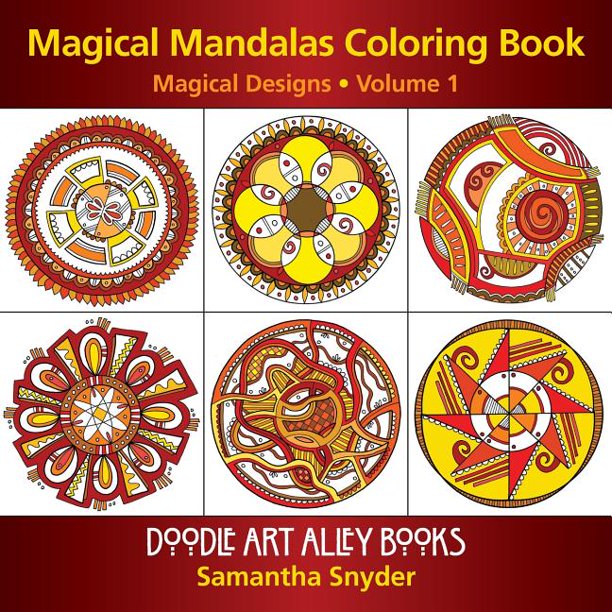 Magical Mandalas Coloring Book : Magical Designs - Walmart.com