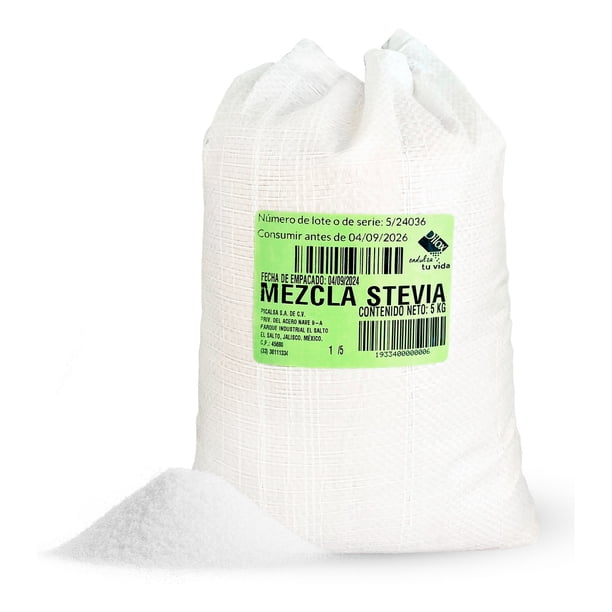 Endulzante Stevia 5kg Edulcorante Natural Sin Calorias Dilox | Walmart ...