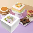 3 sets Cake Boxes 10x10x8 inches with Boards Bakery Boxes for Cakes ...