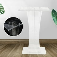 Luxor Convenient Pneumatic Height Adjustable Lectern - Walmart.com