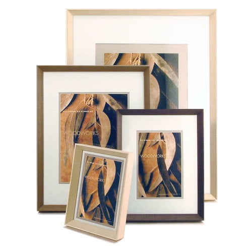 Framatic Woodworks, 18 x 24 Natural Blonde Hardwood Frame Matted for a ...