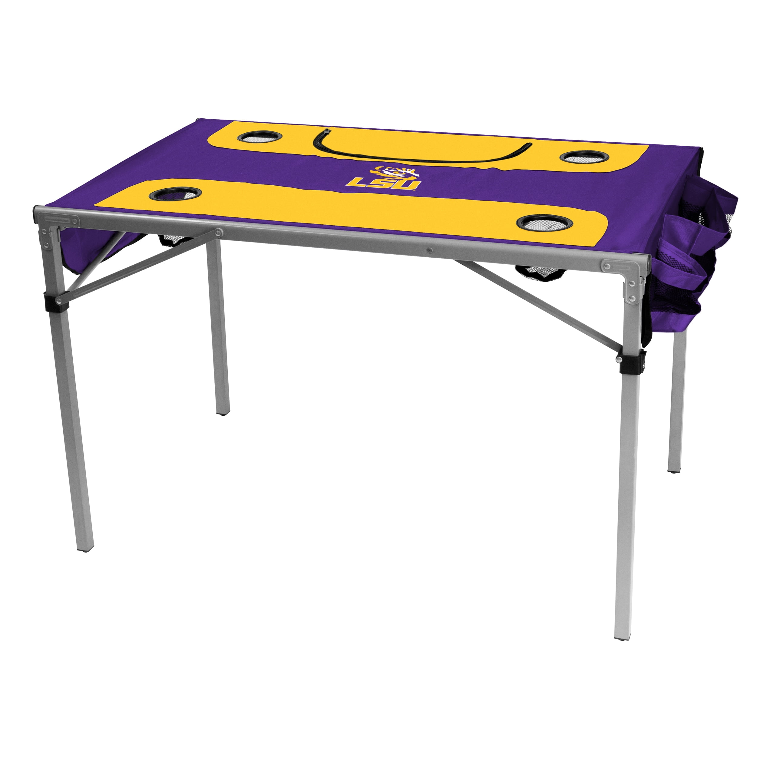 LSU Tigers 42" x 27" x 28" Total Tailgate Table - Walmart.com