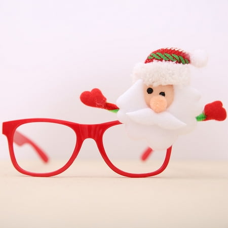 Christmas Eye Glass Eyewear Eyeglass Snowman Santa Claus Pattern ...