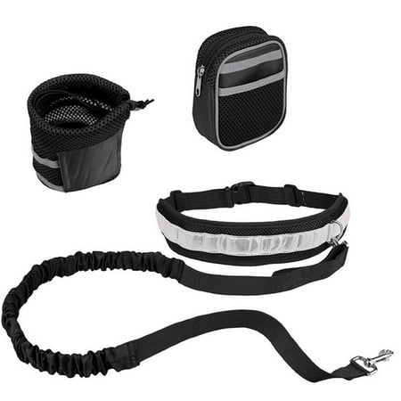 Hands Free Dog Walking Belt Adjustable Dog Leash Waist Belt Pet Dog ...
