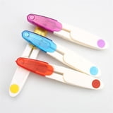 Foqnuq Mini Embroidery Clipper Snip Scissors with Safe Cover, ABS ...