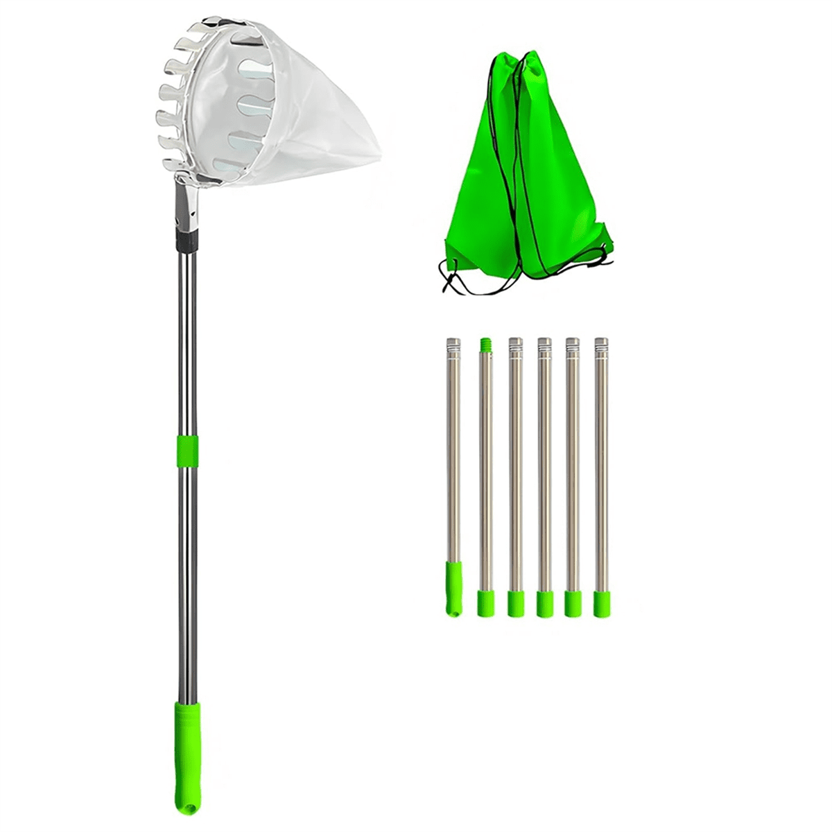 Click here for Unbranded Fruit Picker Pole With Storage Bag Stain... prices