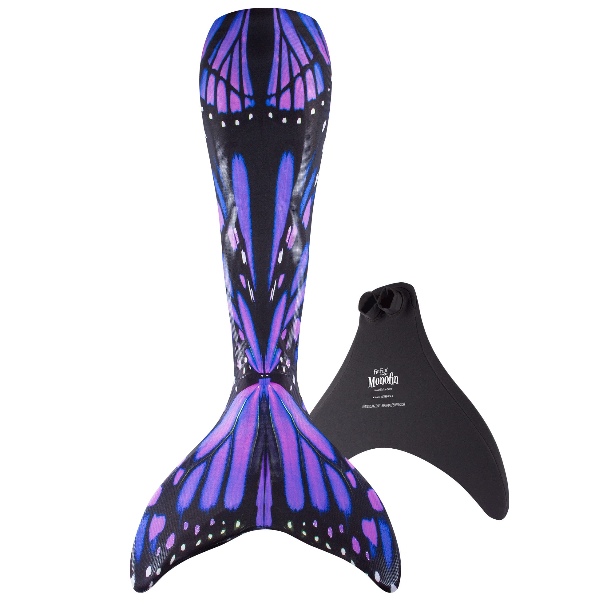 Mermaid Tails with Monofin for Swimming by in Kids and Adult Sizes ...