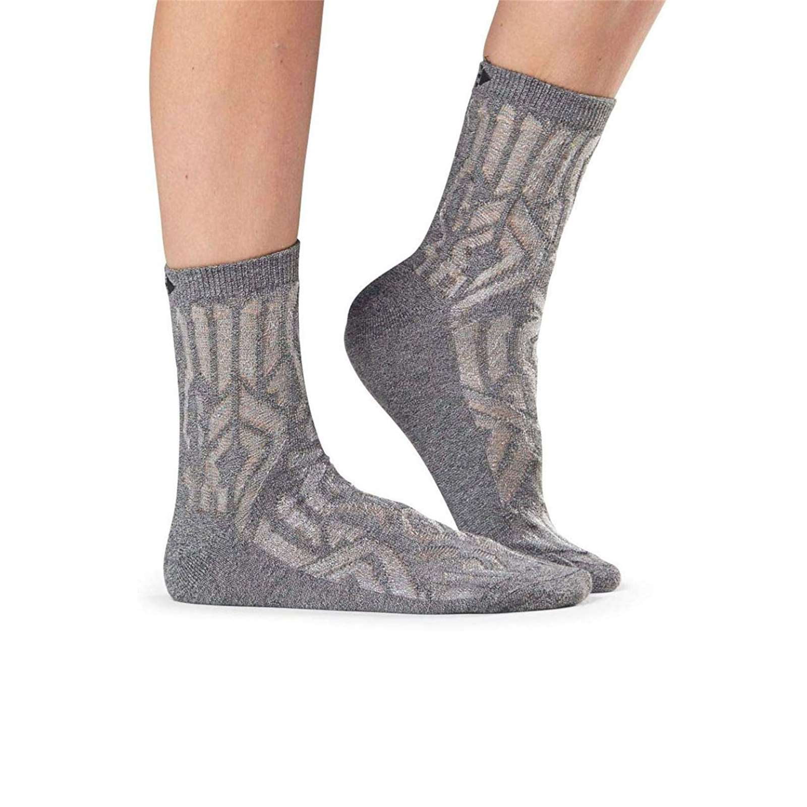 Toesox Women's Remi Casual Socks, Caviar Deco,OS - US - Walmart.com