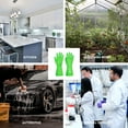 Chemical Resistant Gloves - HANDLANDY Nitrile Safety Gloves for ...