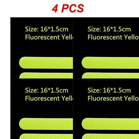 1~10pcs Reflective Motorcycle Tape Waterproof Self Adhesive Conspicuity ...