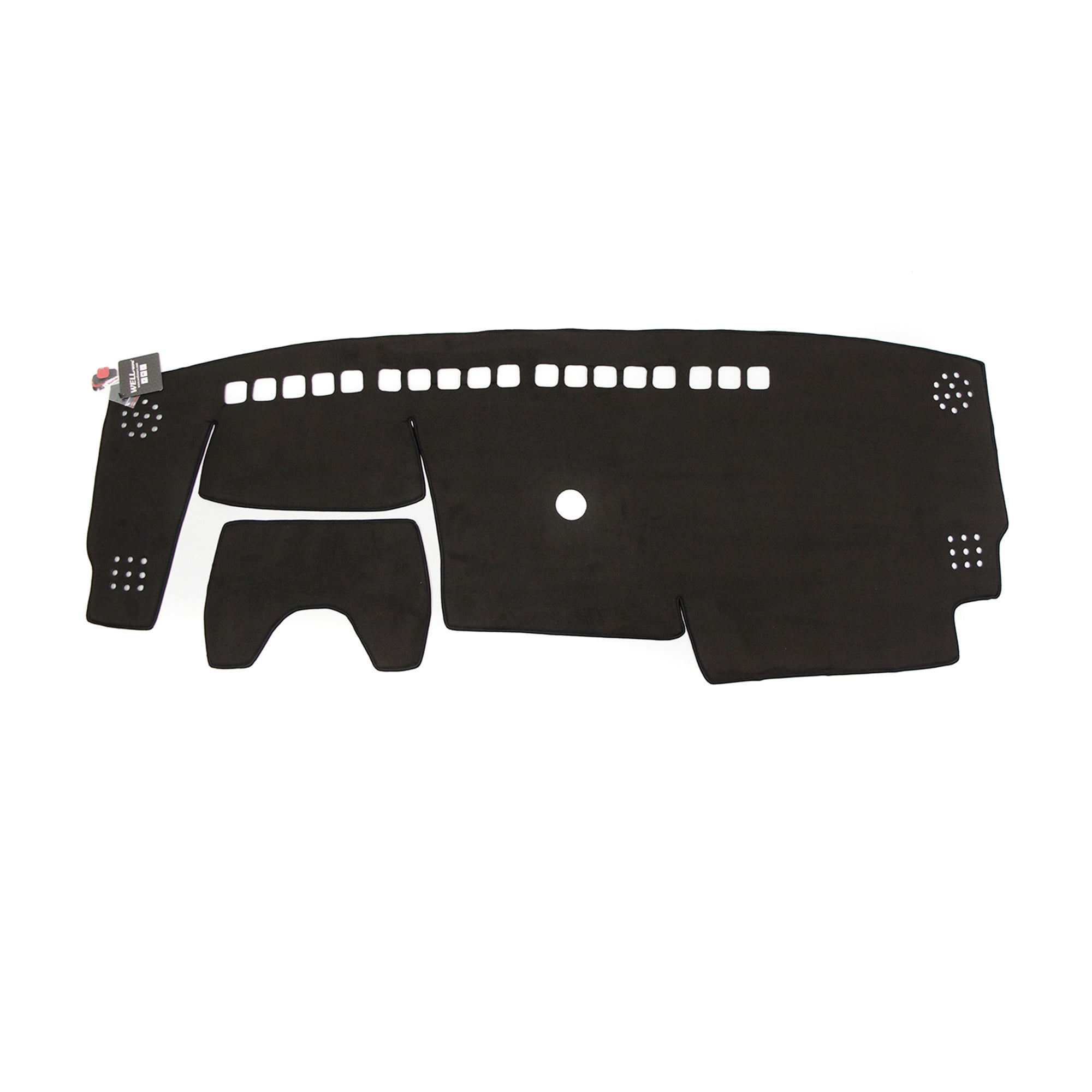 Wellvisors Dash Mat For 2023+ Subaru Solterra Toyota bZ4X w/o HUD Suede ...